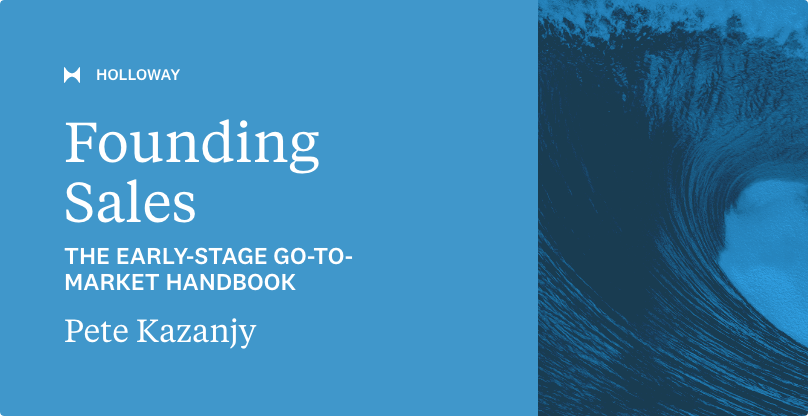 Use A Problem Solution Narrative Structure — Founding Sales The Early Stage Go To Market Handbook 